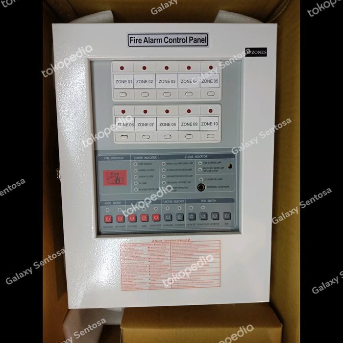 Jual MCFA/Panel Fire Alarm Merk CM (CHUNG MEI) kapasitas 10 zone CM-P1 ...