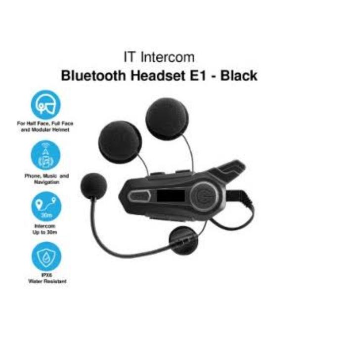 Jual IT Intercom E1 + Pasang - Kota Samarinda - Sumber Makmur Helmet ...