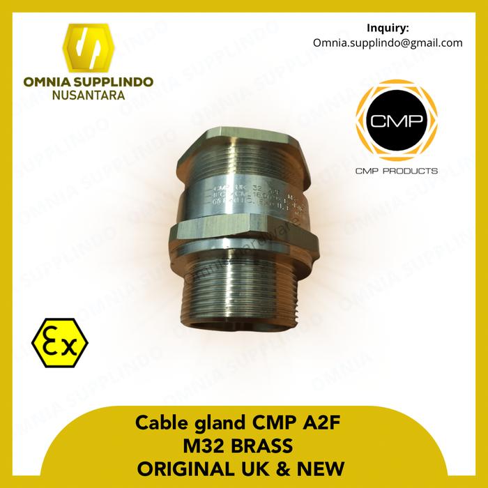 Jual Cable Gland CMP A2F M32 Brass Nickel Plated - Jakarta Utara - OMNIA HARDWARE | Tokopedia