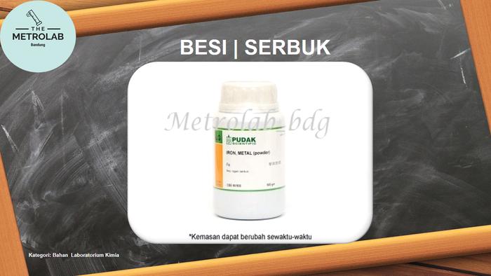 Jual Serbuk Besi Murni | Fe | Iron Powder | 500 gram/botol - Kab ...
