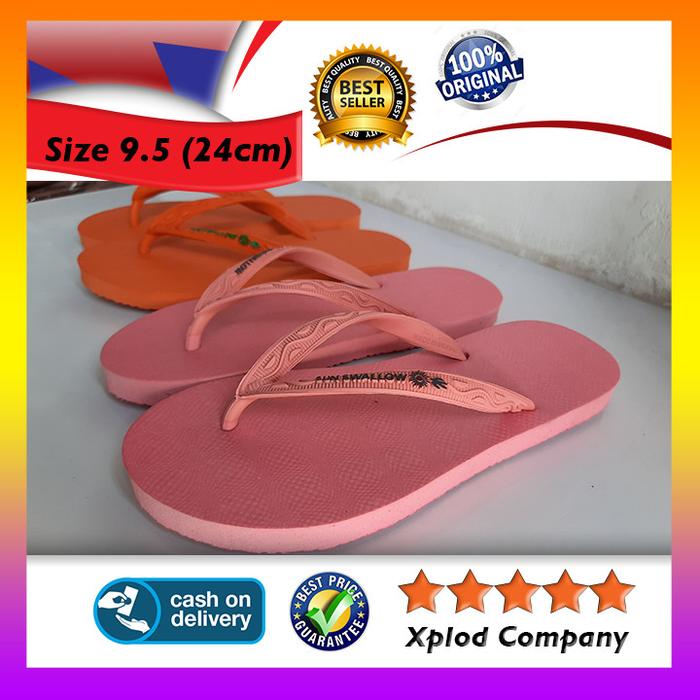 Jual Sandal Jepit Sun Swallow Nice Ukuran 38 Sendal Wanita Terlaris ...