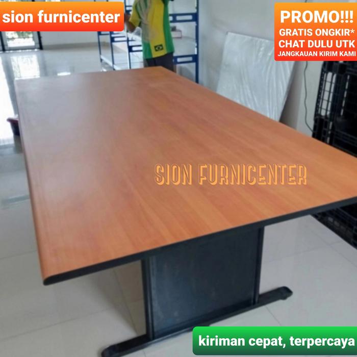 Jual meja meeting kantor orbitrend/ meja rapat besar / meja rapat ...