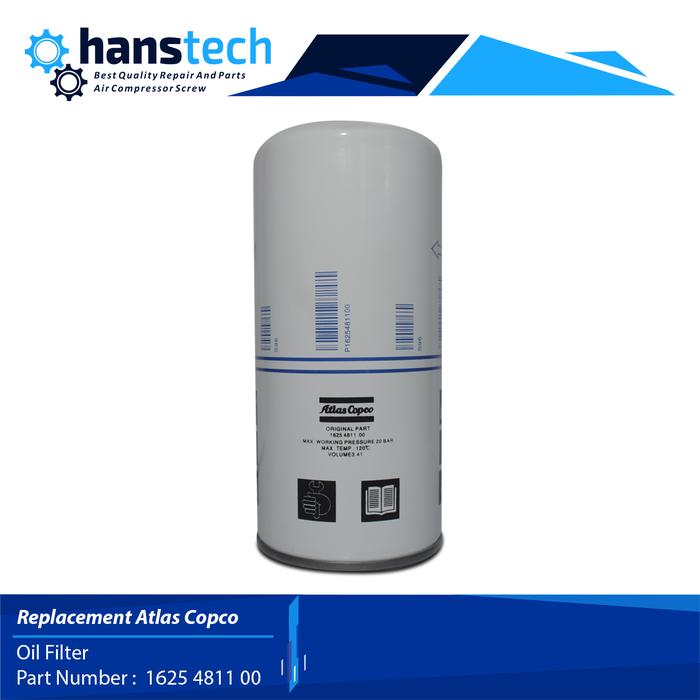 Jual Oil separator Filter Atlas Copco 1625481100 / 1625481101 - Kota ...