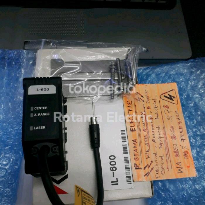 Jual KEYENCE IL-600 LASER SENSOR SENSOR HEAD IL600 KEYENCE ORIGINAL ...