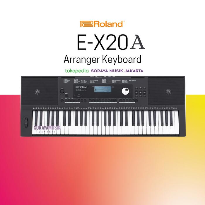Jual ROLAND E-X20A EX20A Arranger Keyboard Garansi Resmi - Jakarta ...