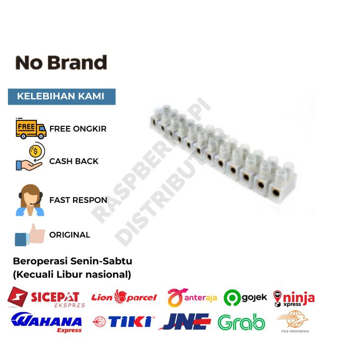 Jual Terminal KRUSTIN Klustin 2.5mm Kabel Cable Putih Transparan EQ ...