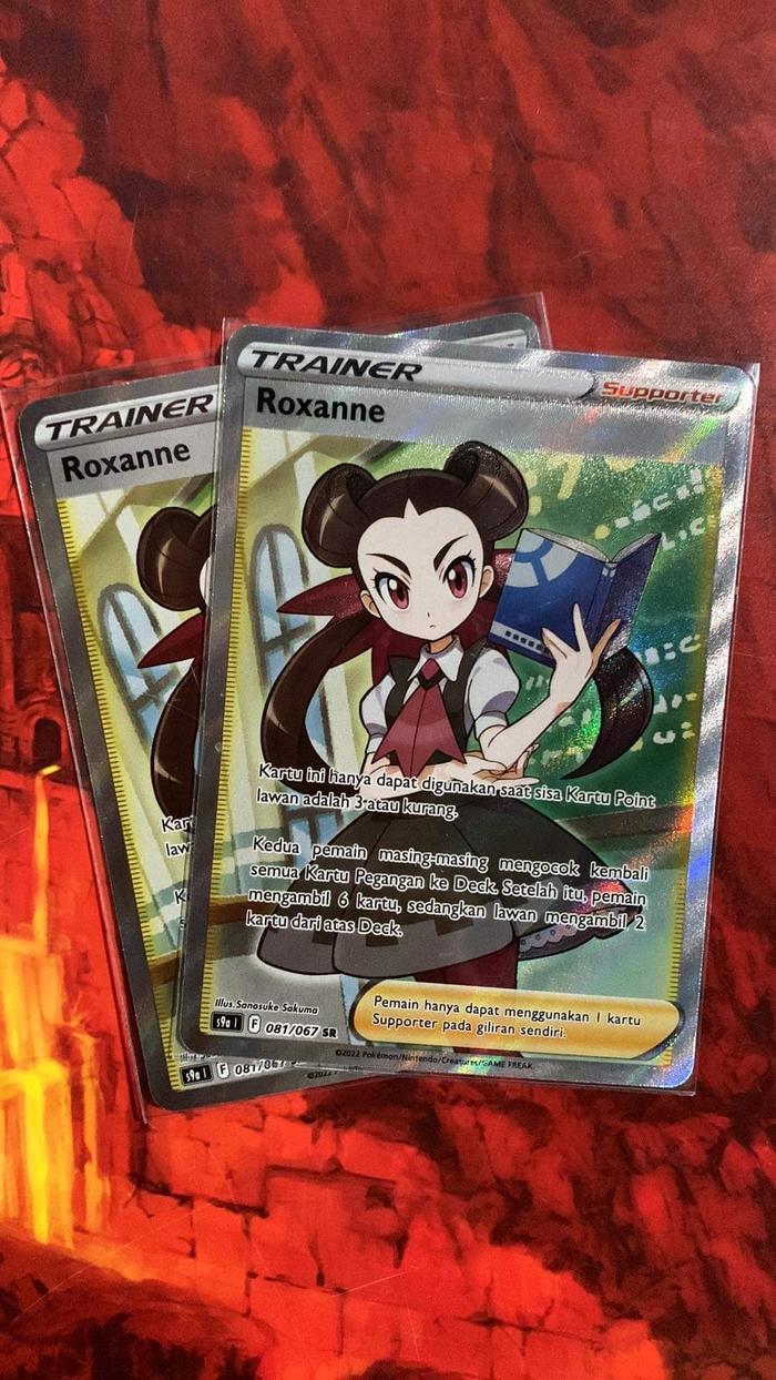 Jual roxanne SR UR 1 KARTU HOLO pokemon tcg card indonesia set ...