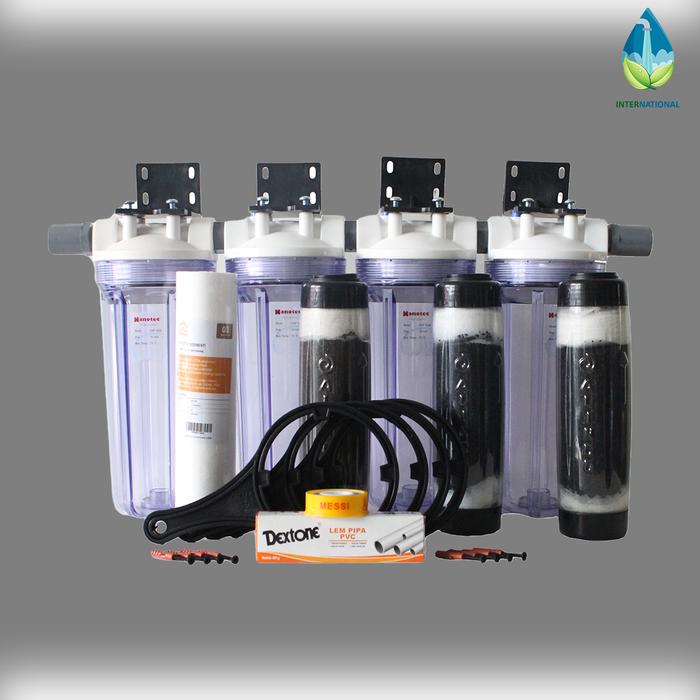 Jual Paket Filter Air Toren 4 Tahap SFPI / Filter Air Sumur Bor Berbesi ...