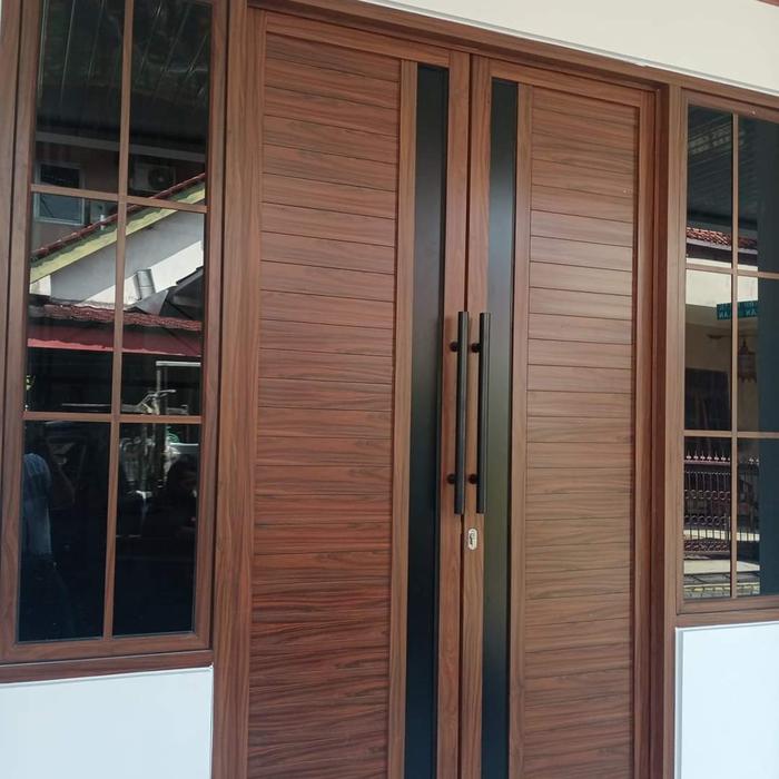 Jual pintu aluminium motif kayu - Kota Tangerang Selatan - King ...