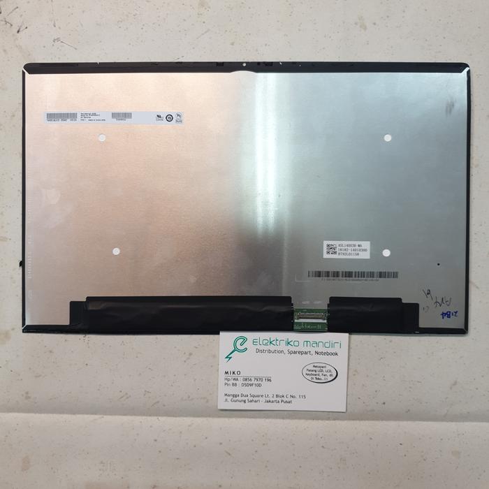 Jual LED LCD Asus ZenBook 14 UX433 UX433F UX433FN B140HAN03.2 LM140LF5L ...