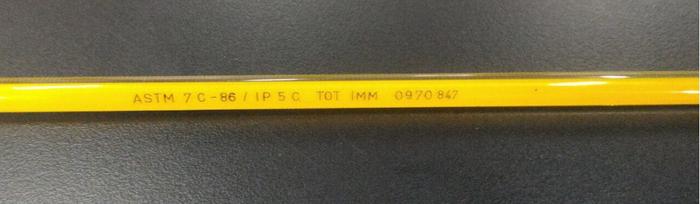 Jual Thermometer glass ASTM 7CLow distillation,termometer kaca 300Calla ...