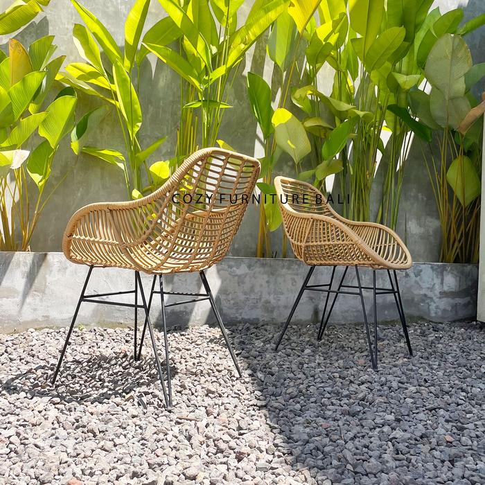 Jual ROTAN SYNTHETIC - RATTAN CHAIR TYPE 21 - DINING CHAIR INDOOR ...