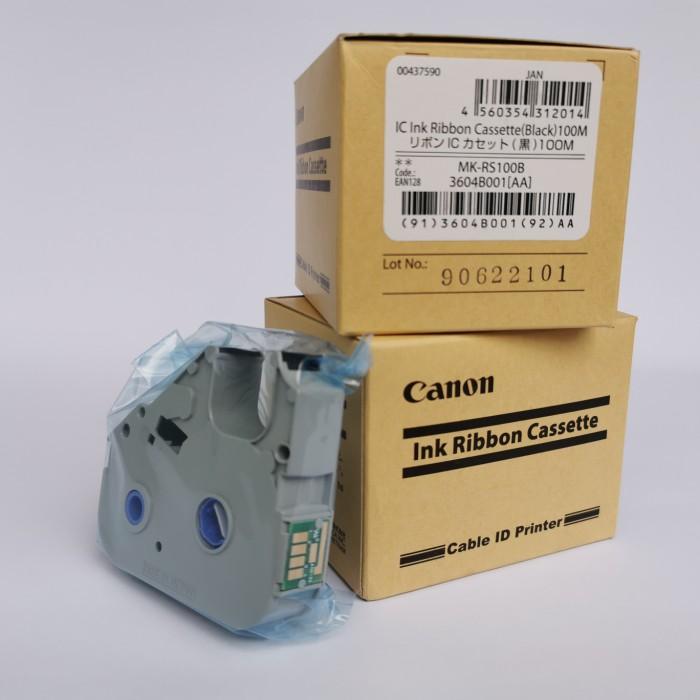 Jual Ink RIBBON CASSETE CANON TM-100B /MKRS100B ORIGINAL (Mk2500 ...