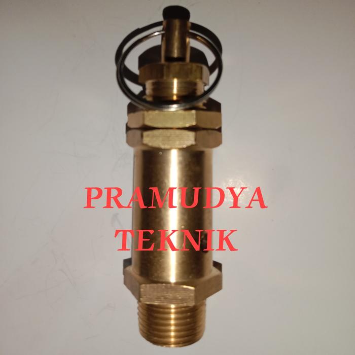 Jual Safety Valve Boiler 3/8"-Safety Valve Setrika Uap 3/8 inch-Safty ...