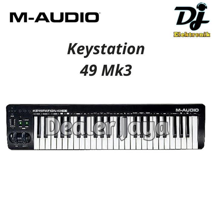 Jual Keyboard / Midi Controller M-Audio KEYSTATION MINI 49 Mk3 / MkIII ...