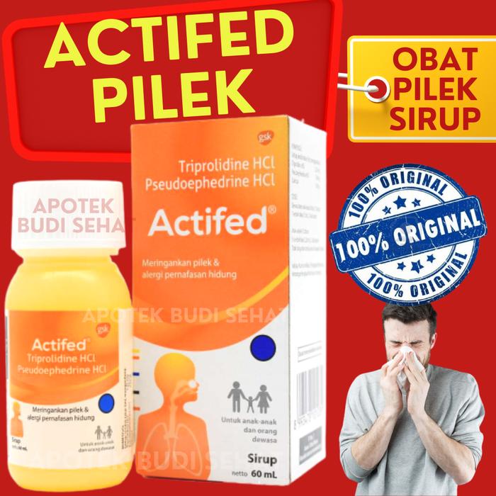 Jual Actifed Kuning Sirup 60 mL Obat Flu Obat Pilek - Kota Bandung ...