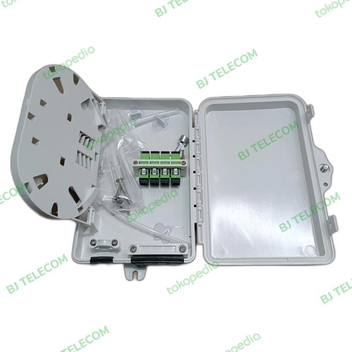 Jual odp mini 4 core sc apc / Otb / roset outdoor 4core SC lengkap ...