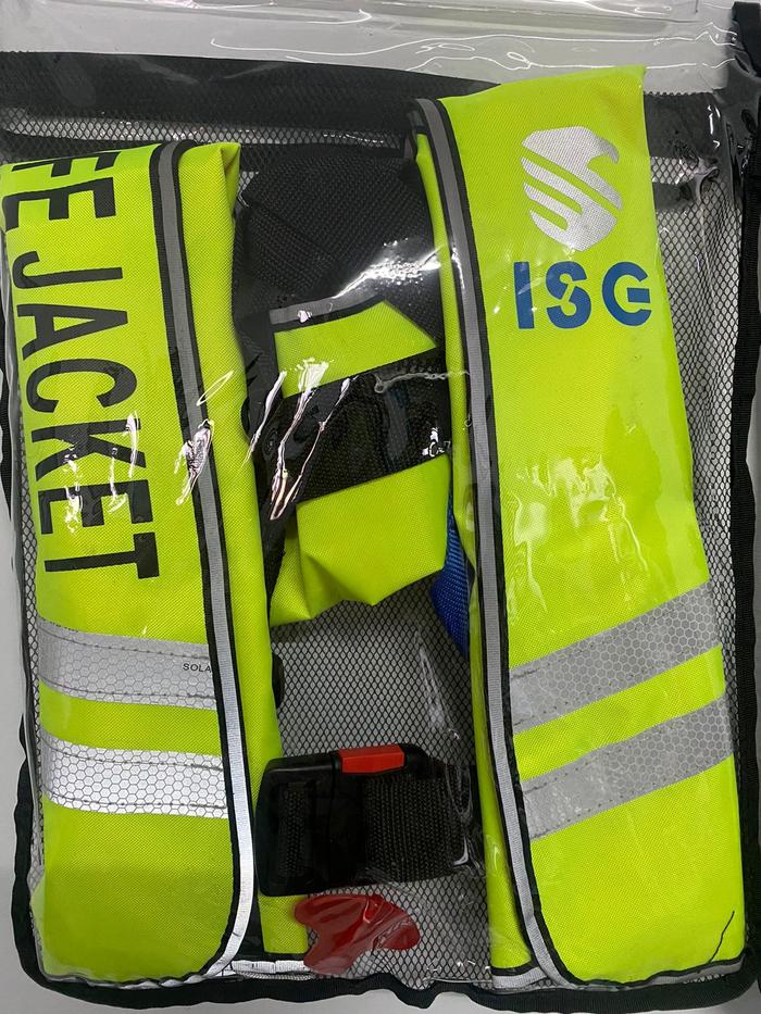 Jual LIFE JACKET OTOMATIS ISG PELAMPUNG ALAT SAFETY LAUT - Jakarta ...