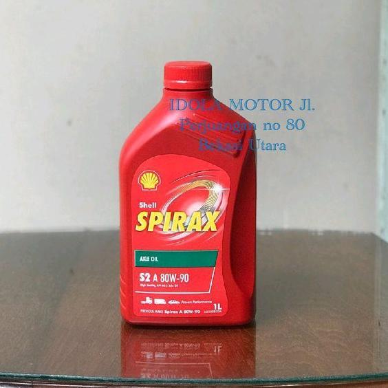 Jual Oli gardan shell spirax s2 A sae 80w-90 api GL-5 isi 1 liter ...