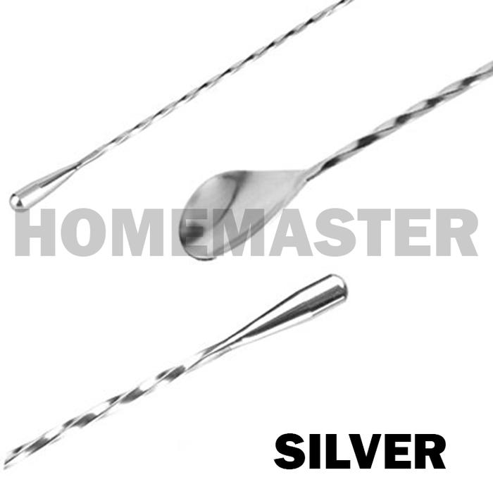 Jual Sendok Pengaduk/Mixer Bar/Cocktail Spoon Stainless 30/40/50 Cm ...
