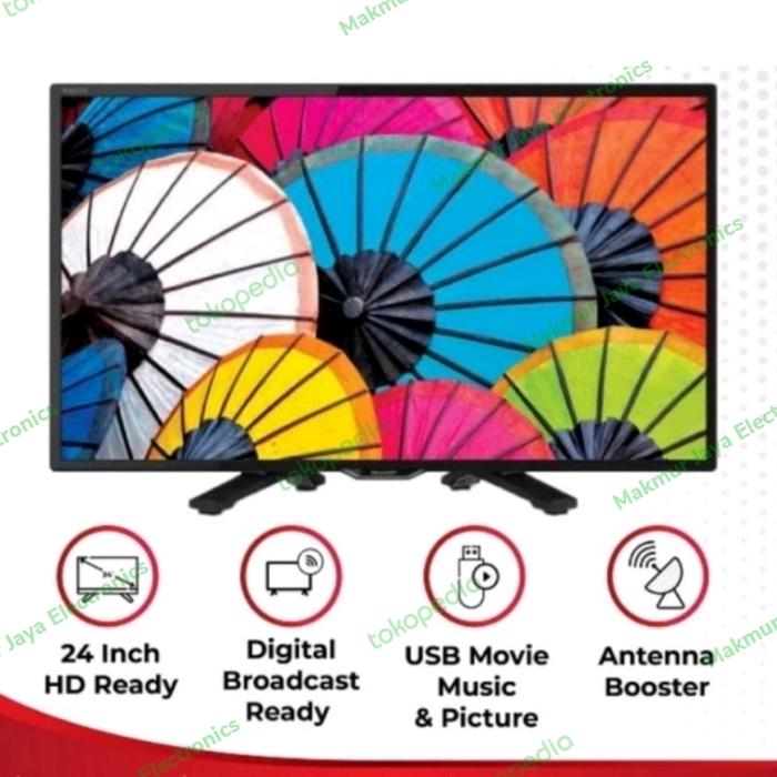 Jual LED Tv Sharp 24 Inch HD Digital 2T-C24DC1i / 24DC1i (KHUSUS MEDAN ...