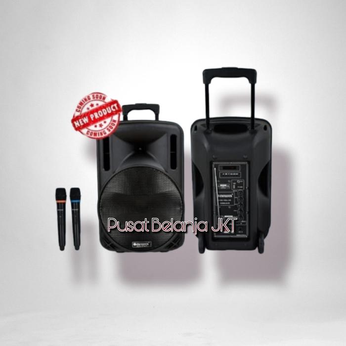 Jual SPEAKER AKTIF PORTABLE WIRELESS AIWA WAS-110LVE 10 INCH USB ...