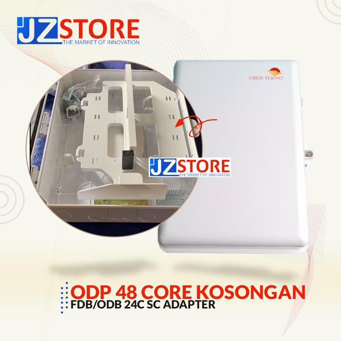 Jual ODP 48 Core Kosongan FDB/ODB 24c Sc Adapter Fiber Tekno - Kota ...