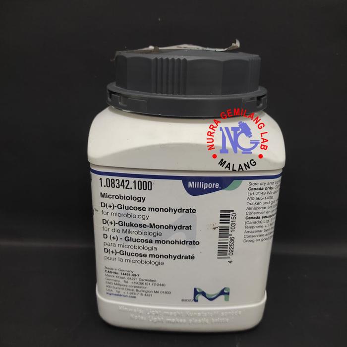 Jual d glucose d(+) glucose monohydrate merck 1.08342.1000 1kg - Kota ...