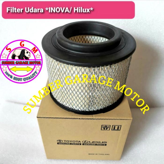 Jual AIR FILTER / FILTER UDARA TOYOTA INNOVA,HILUX VIGO 17801-0C010 ORI ...