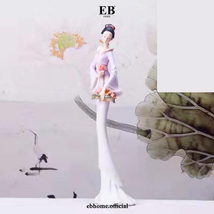 Jual Patung Hiasan Meja Figurine / Chinese Lady Statue EB Home 210/1-6 ...
