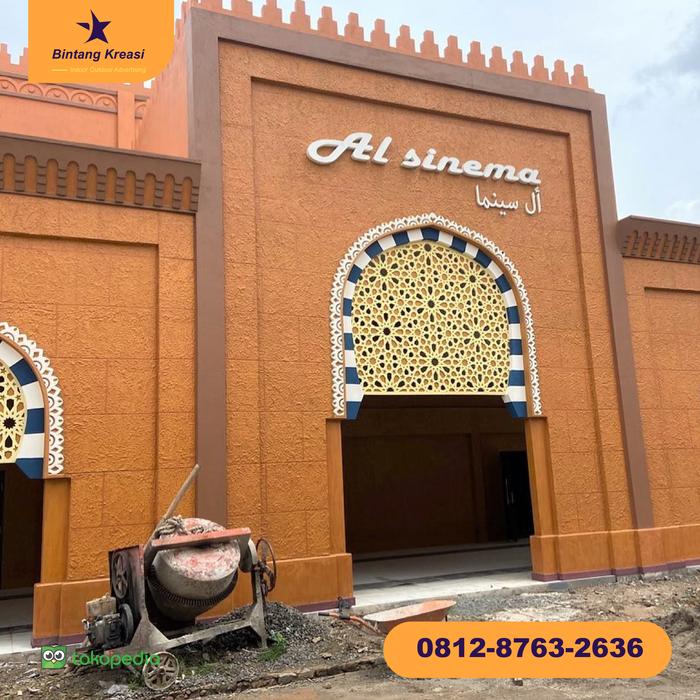 Jual PAPAN NAMA MASJID I LETTER SIGN MASJID I TANPA LED - Jakarta Barat ...