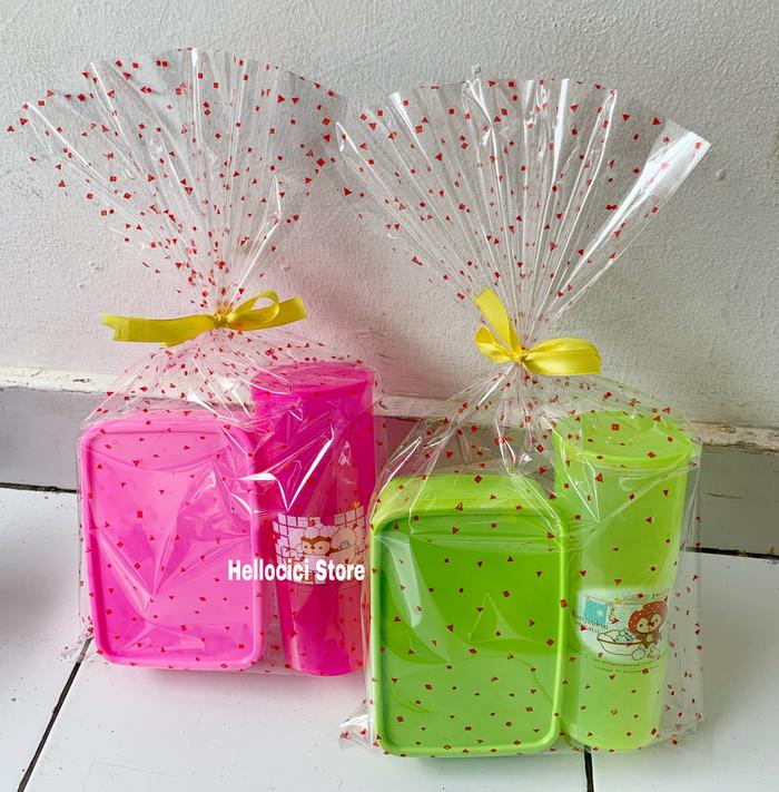 Jual PARCEL LUNCH BOX + GELAS CALISTA KAMI KEMASAN ULTAH - Jakarta ...