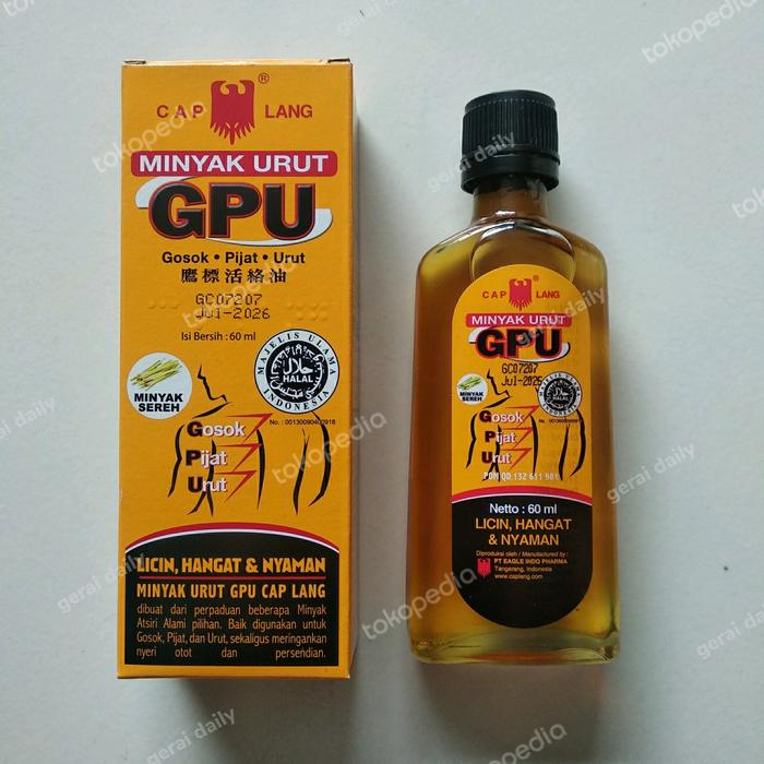 Jual GPU Minyak urut Cap Lang UK Besar - Kota Tangerang Selatan - gerai ...