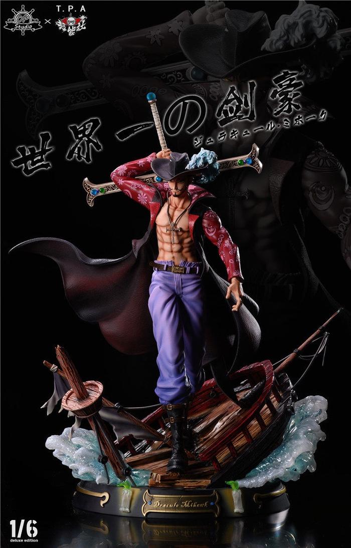 Jual OP Studio x TPA Studio Hawkeye Dracule Mihawk One Piece Figure GK ...