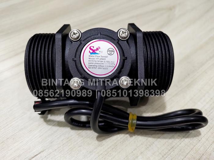 Jual WATER FLOW SENSOR YF-DN40 1 1/2" / WATER FLOW SENSOR 1 1/2" - Kota ...