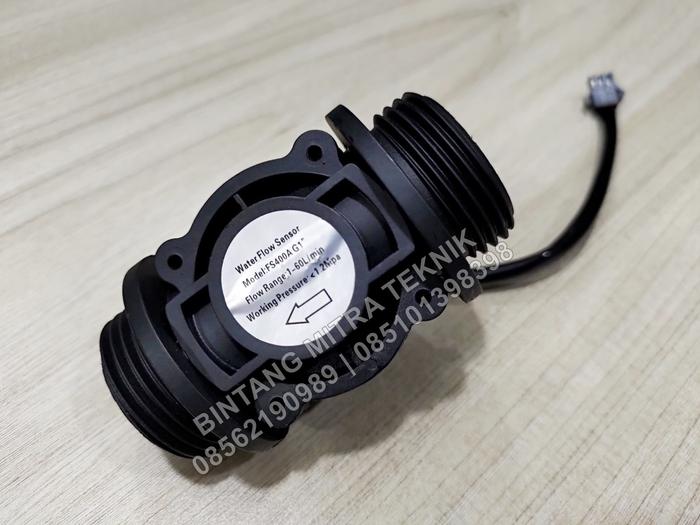 Jual WATER FLOW SENSOR FS400A 1" / WATER FLOW SENSOR 1" / FLOW SENSOR 1 ...