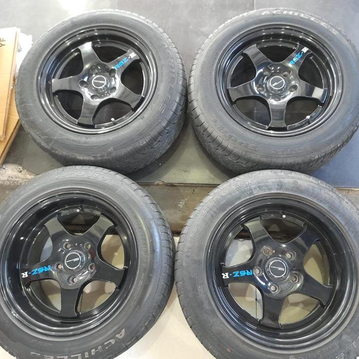 Jual velg work rsz-r R15 lebar 7/8 pcd 5x114 + ban 195 60. - Kota ...
