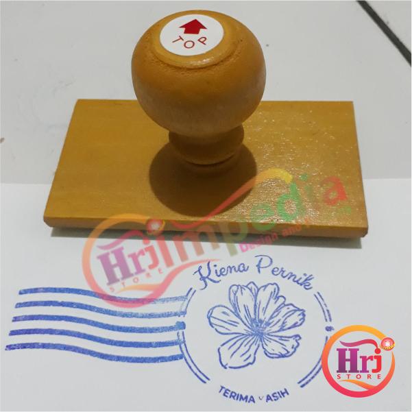 Jual Cetak Stempel Kayu Ukuran Jumbo - 50x75mm - Kota Tangerang Selatan ...