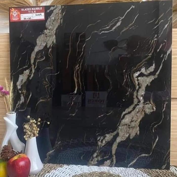 Jual Granit hitam motif 60x60 6004 by Torch - Kab. Bogor - Abie Granit ...