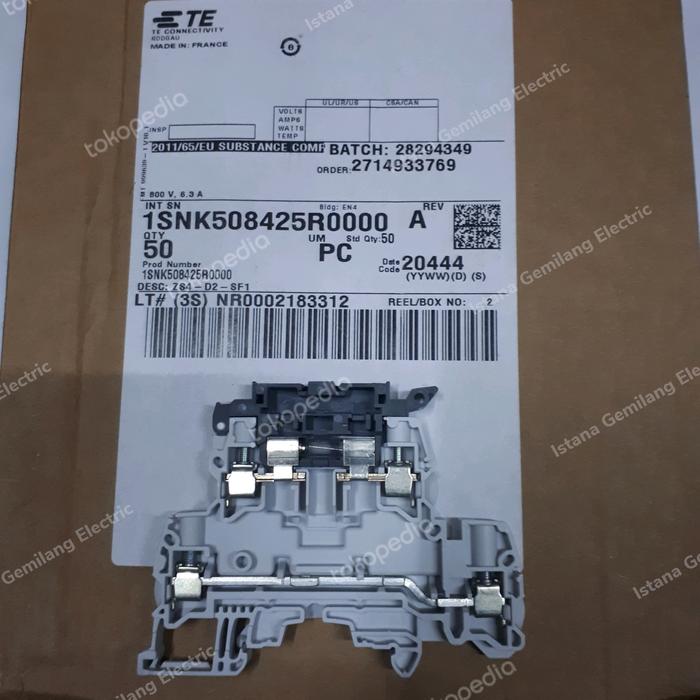 Jual ZS4-D2-SF1 ENTRELEC TERMINAL DOUBLE DECK WITH FUSE 1SNK508425R0000 ...