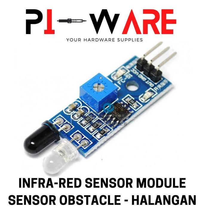 Jual Module Sensor IR Reflective Obstacel Modul Deteksi Halangan Infra ...