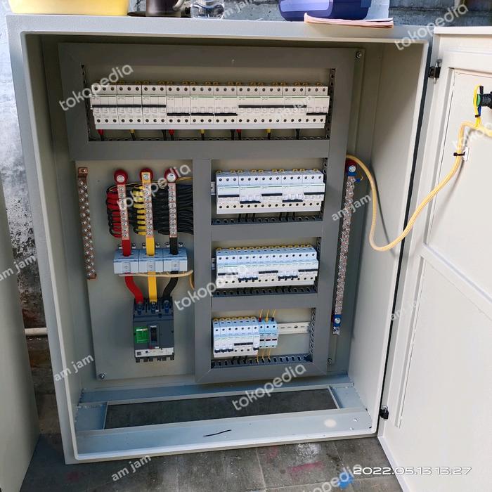 Jual mccb 125A 3p schneider-panel distribusi - busbar 4×20mm import ...