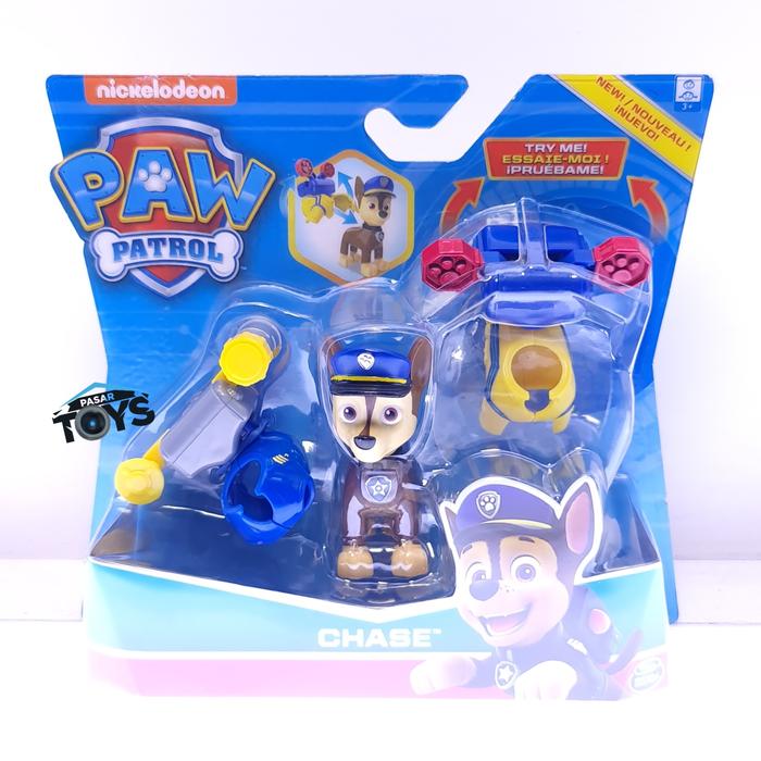 Jual PAW Patrol Action Pack Pups Figure with 2 Clip-On Uniforms Dress ...