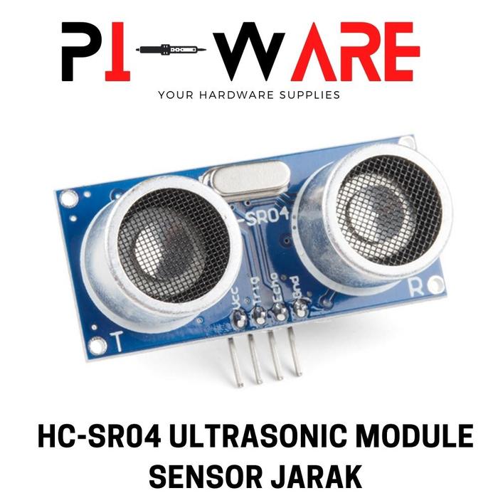 Jual Sensor Ultrasonic HC SR04 Ultrasonik Module SR 04 Modul Pengukur ...