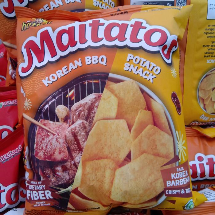 Jual Mr.hottest Maitatos 70gr rasa sambal balado dan Korea bbq. - Korea ...