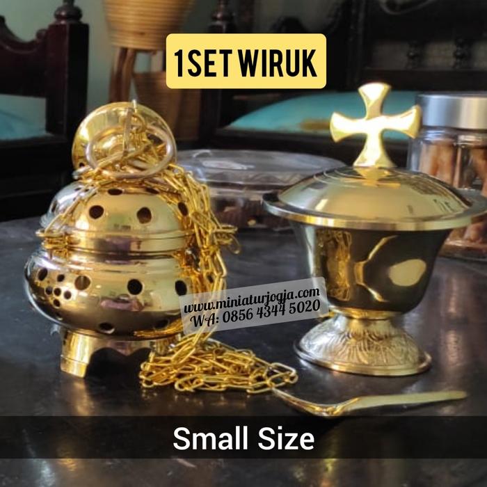 Jual Wiruk / Turibulum / Pedupaan Tempat Dupa Gereja Katolik Di Seller ...