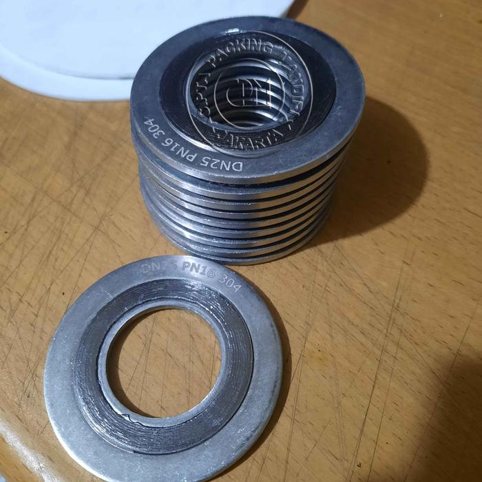 Jual Spiral Wound Gasket. Ukuran 1 in - PN16 ( DN25 ) - Jakarta Barat ...
