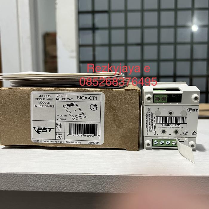 Jual Modulr edward EST SIGA-CT1 single input module - Jakarta Pusat ...