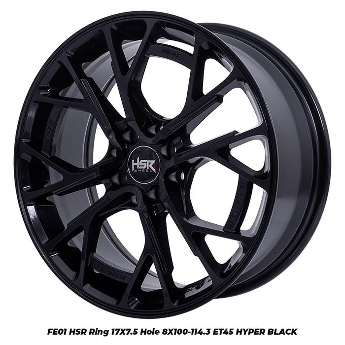 Jual Velg Mobil Racing HSR FE01 Ring 17 Untuk Brio,Mobilio,RAIZE,ROCKY ...