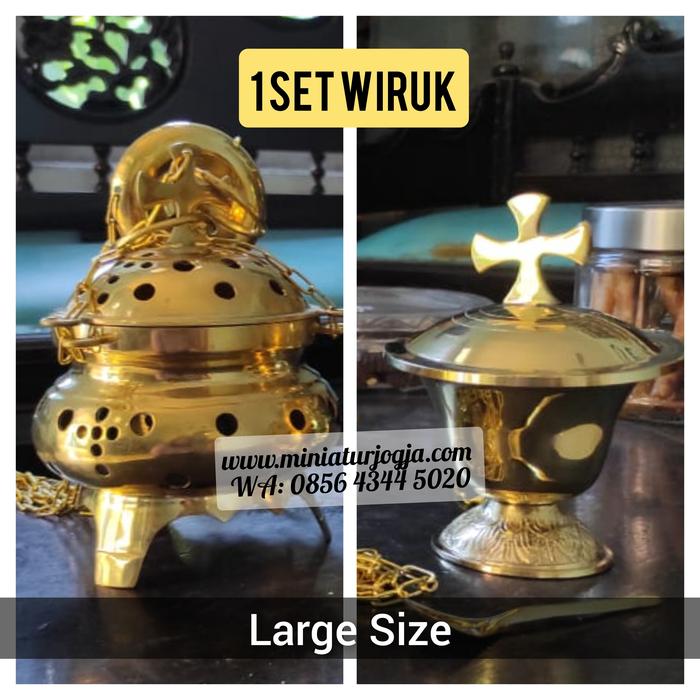 Jual Wiruk / Turibulum / Pedupaan Tempat Dupa Gereja Katolik Di Seller ...